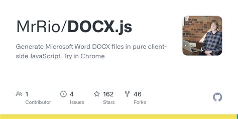 Github Mrriodocxjs Generate Microsoft Word Docx Files In Pure