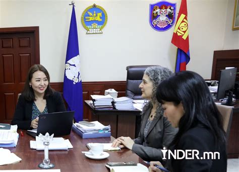 Азийн сангийн Монгол дахь суурин төлөөлөгч Сара Тэйлорийг хүлээн авч уулзав