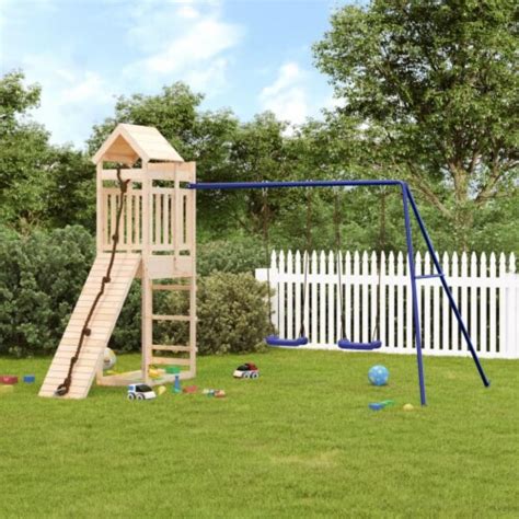 Vidaxl Outdoor Playset Solid Wood Pine 1 Frys Food Stores