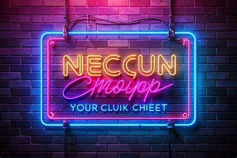 A Neon Sign That Says Scrawled On It Premium Ai Generated Image