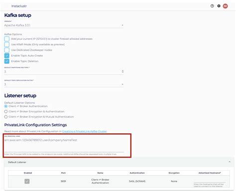 Creating A Privatelink Kafka Cluster Instaclustr