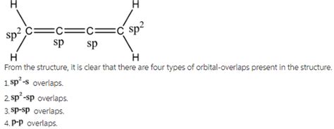 Figure Of Cumulene What Types Of Orbital Overlap Occur In Cumulene