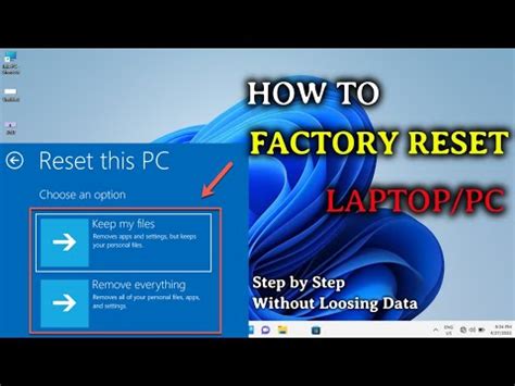 How to Reset Windows PC Without Losing Data PC Reset Kaise Karen Reset PC Windows Видео
