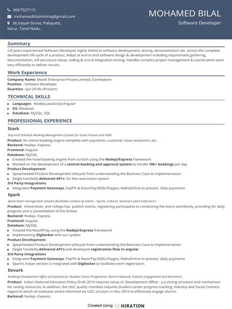 Mohamed Bilal Nodejs Pdf Databases My Sql