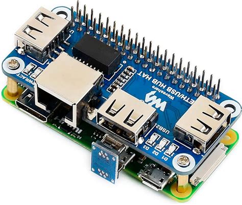 Ethernet Usb Hub Hat Expansion Board For Raspberry Pi 5 4b 3b 3b 2b Zero Pi Zero W