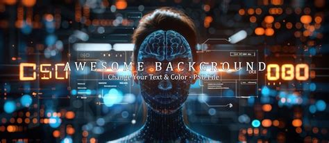 Interface Numérique De Lanalyse De Ladn Humain Psd Premium