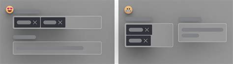 in this image there is a multiselect and text input components in a form in the first example
