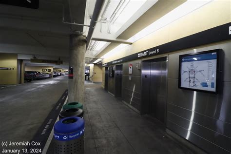San Francisco International Airport Bart Garage Gbart Airtrain Sfo