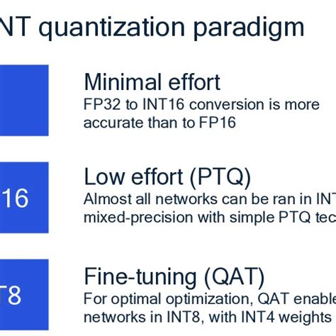 The INT Quantization Paradigm Download Scientific Diagram