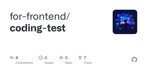 Github For Frontend Coding Test
