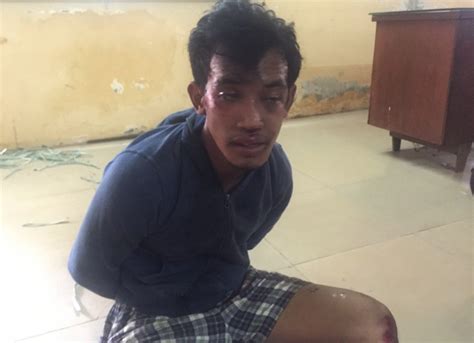 បែក ថ្នាំ យក កាំបិត កាប់ ប៉ូលិស ប៉ុស្តិ៍ បឹង ស្រឡាង បណ្តាល ឲ្យ រង របួស នគរដ្រេហ្គន