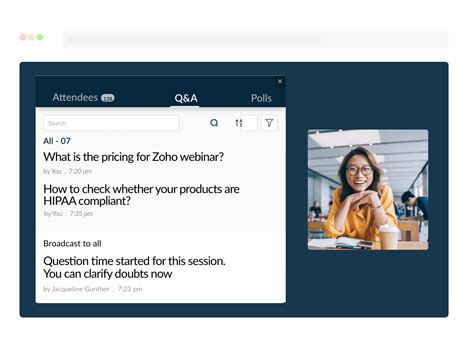 Webinar Platform For Online Courses And Workshops Zoho Webinar