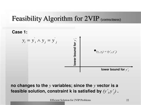 Ppt Efficient Solutions For 2 Variables Per Constraint Integer