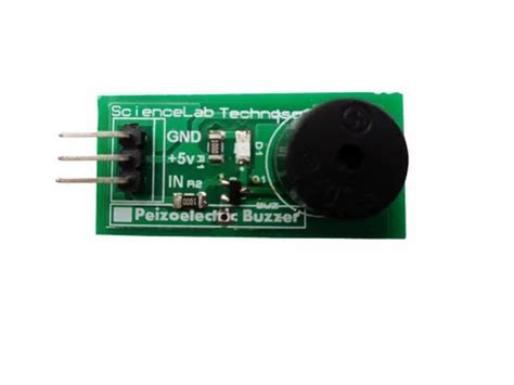 piezoelectric buzzer for interfacing with microcontroller like arduino pic avr lpc2148 at rs