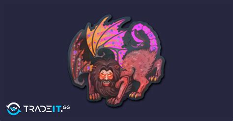 Sticker Manticore Holo Tradeit