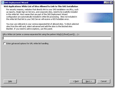 Step 4 Install And Configure Sas Sas® Visual Analytics 74 Installation And Configuration
