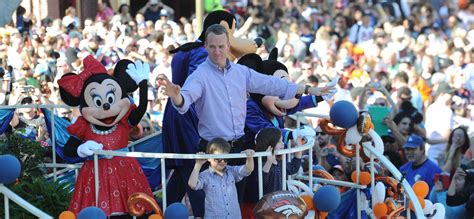 Peyton Manning And Phil Simms Spotted Filming At Disney World