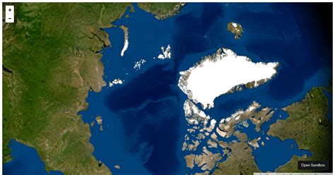 Polar Map Projection Stereographic Codesandbox