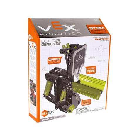 Hexbug Vex Robotics Speed Loader Snap Shot Launcher Construction Kit Home Bargains