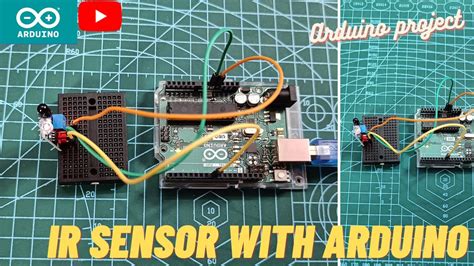Ir Sensor With Arduino Arduino Project Ir Sensor Youtube