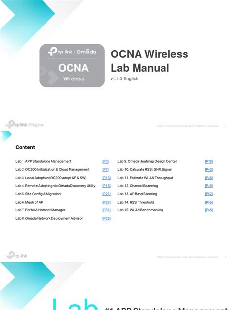 Ocna Wireless Lab Manual V110 En Pdf Port Computer