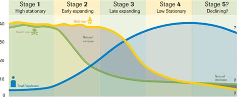 What Is The Demographic Transition Model Population Education