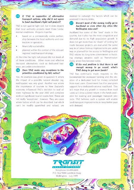 New Zealand Road History Transit New Zealand Project Evaluation System Guide