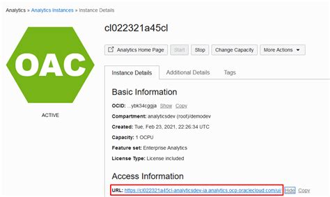 oracle underground bi and dataviz creating a vanity for oracle analytics