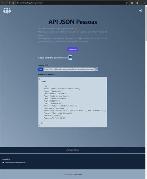 github fspjonny backend api django ninja cadastro aplicação backend