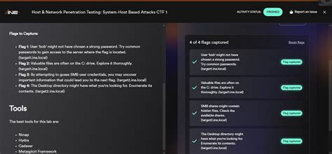 host and network penetration testing system host based attacks ctf 1 windows by oluwaseun