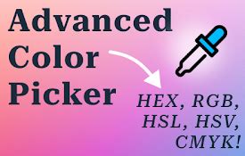 Ultimate Color Picker Chrome Web Store