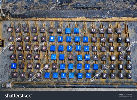 Old Dirty Keyboard Stock Photo 24982996 Shutterstock
