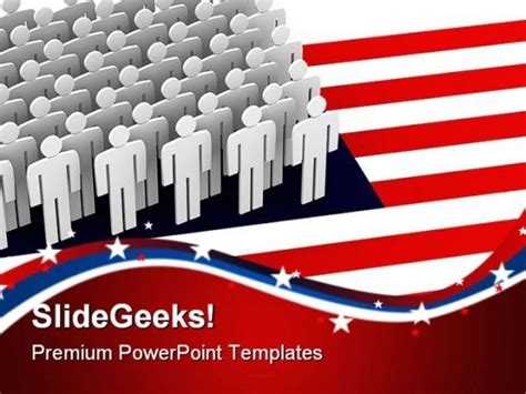United State Americana Powerpoint Themes And Powerpoint Slides 0611