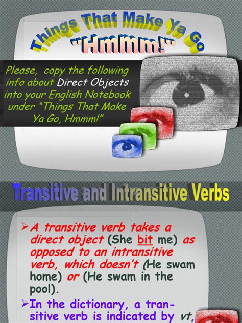 direct obects and indirect objects web page version pdf verb