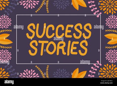 Text Caption Presenting Success Stories Business Showcase Life Of Rule