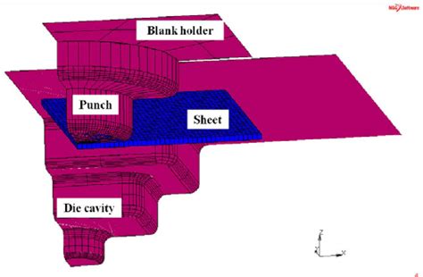Solid Shell Elements And Mesh Of The Simulation Model Download