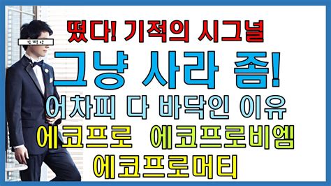 240129월장전 에코프로 에코프로비엠 에코프로머티 2차전지 소재 리튬 전구체 양극재 코스피 코스닥 주식 투자 Youtube