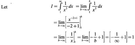 Improper Integrals Theorem Worked Examples Exercise With Answers
