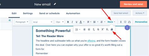 solved hubspot community creating emails adding line spacings in