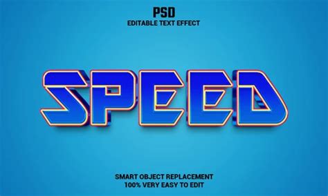 Speed Light Red Movie D Text Effect Free Photoshop PSD File
