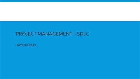 Sdlc Ppt