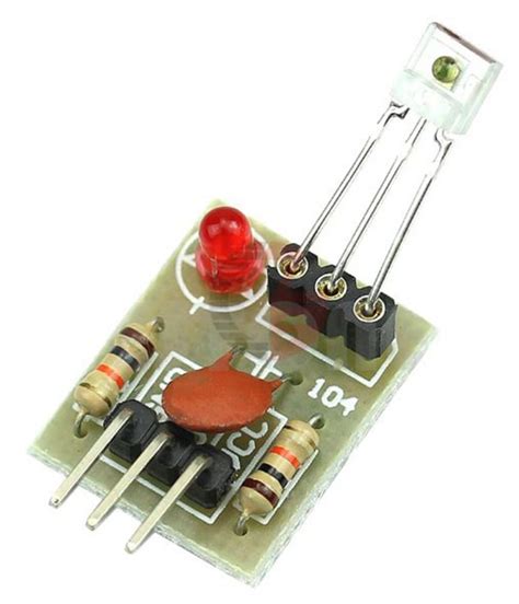 Laser Receiver Sensor Module Non Modulator Tube COM54 R27 Faranux Electronics