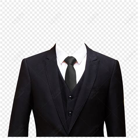 Gambar Foto Id Formal Jas Hitam Priapakaian Kerjasetengah Pakaian