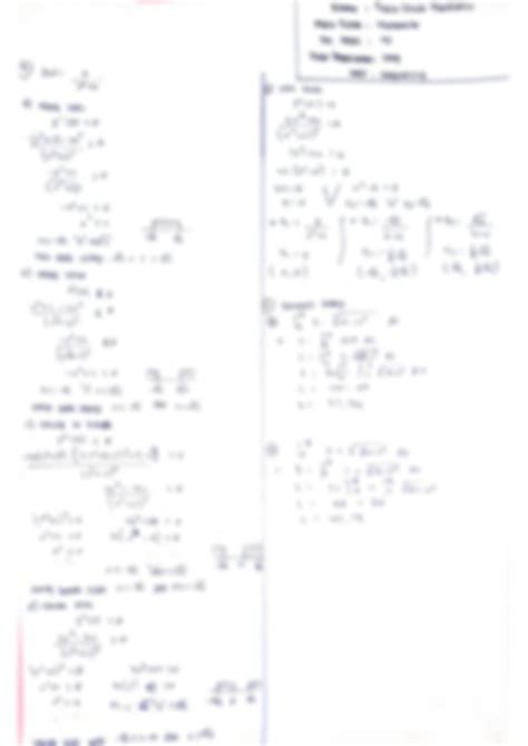 Solution Derivative Applications Maximum And Minimum Turunan Untuk