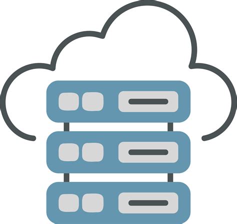 Cloud Server Vector Icon 20883882 Vector Art At Vecteezy