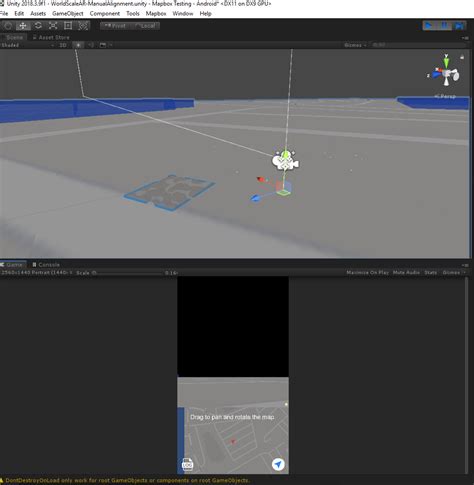 Issue With The World Scale Ar Manual Alignment Example Project