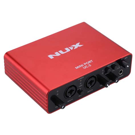 NuX UC2 Mini Port USB Audio Interface Nux
