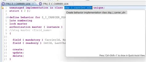 Abap Restful Application Programming 26 Unmanaged Late Numbering