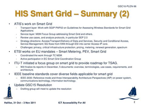 Ppt His Smart Grid Summary 1 Powerpoint Presentation Free Download Id1400217