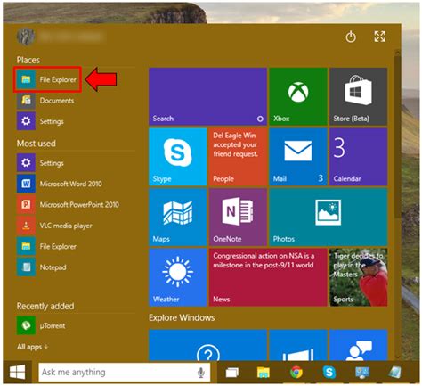 Easy Ways To Open File Explorer Windows Windows Techies The First Knowledge Sharing